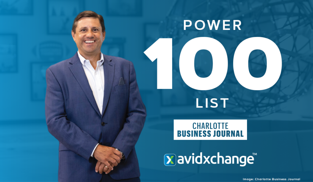 AvidXchange CEO, Michael Praeger, Named on “Power 100” List